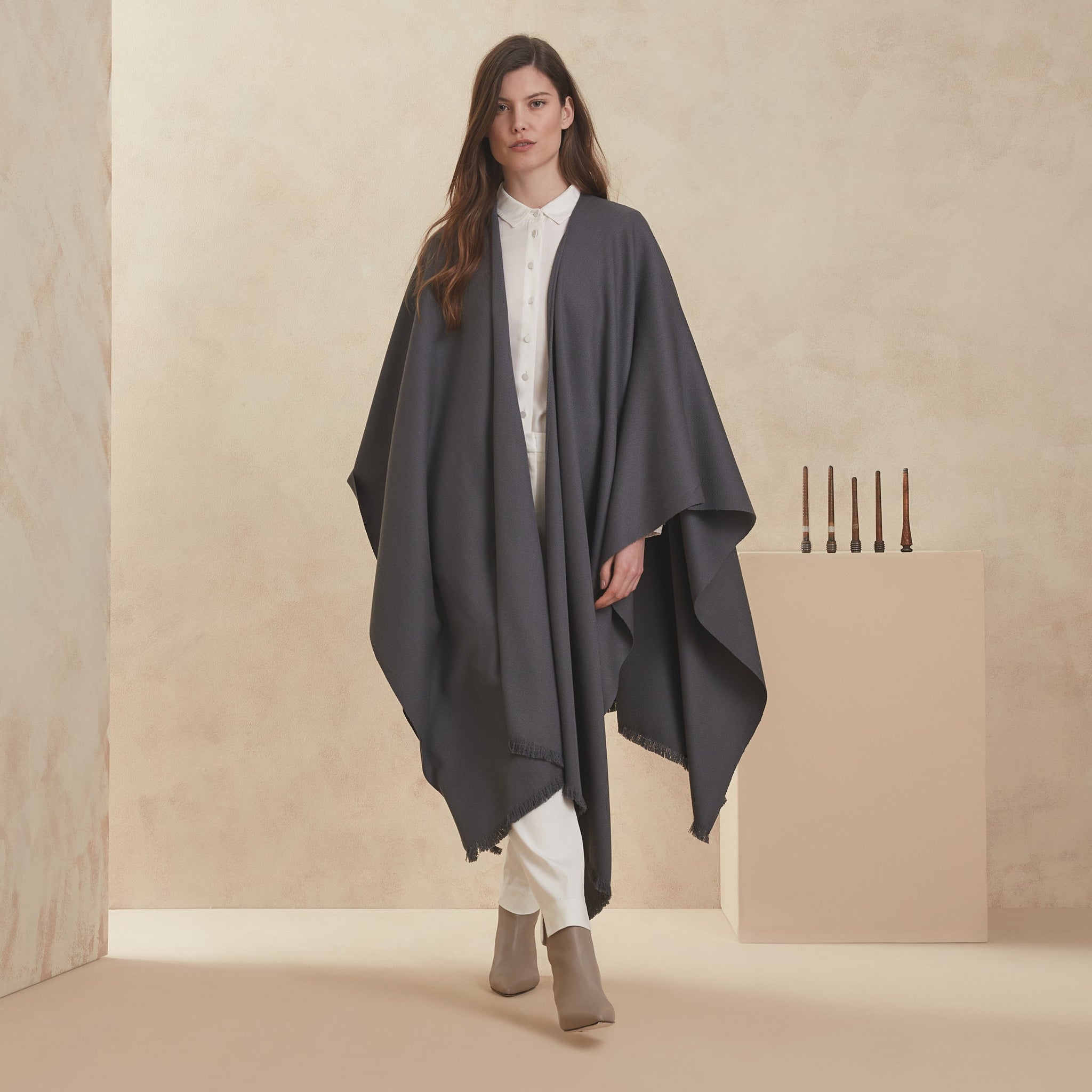 KOSTEN CAPE - grey